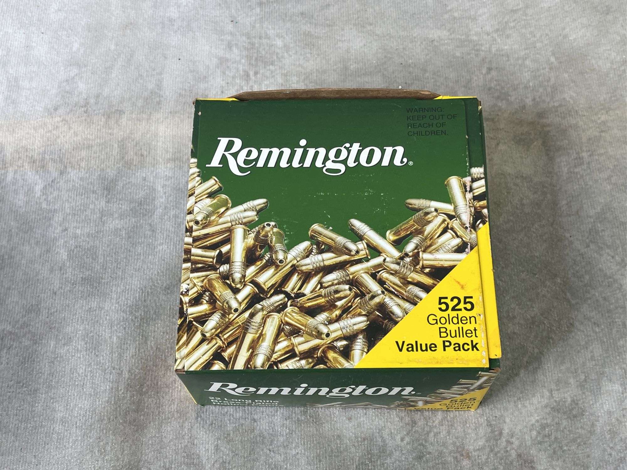 525 Remington Golden Bullet Value Pack 22 Long Rifle Brass Plated ...