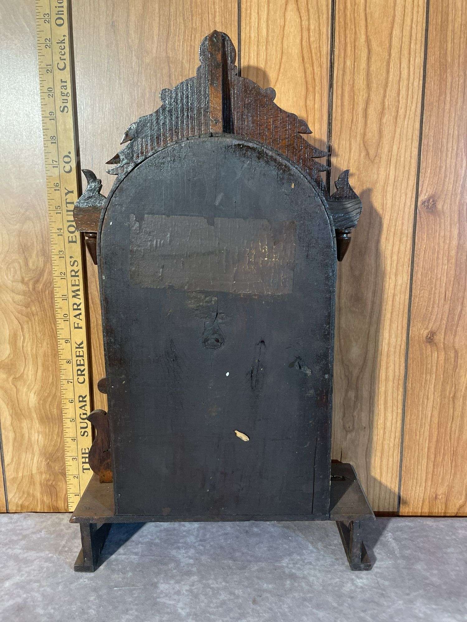 Ingraham walnut mantel clock - Circ 1877 - Kaufman Realty & Auctions