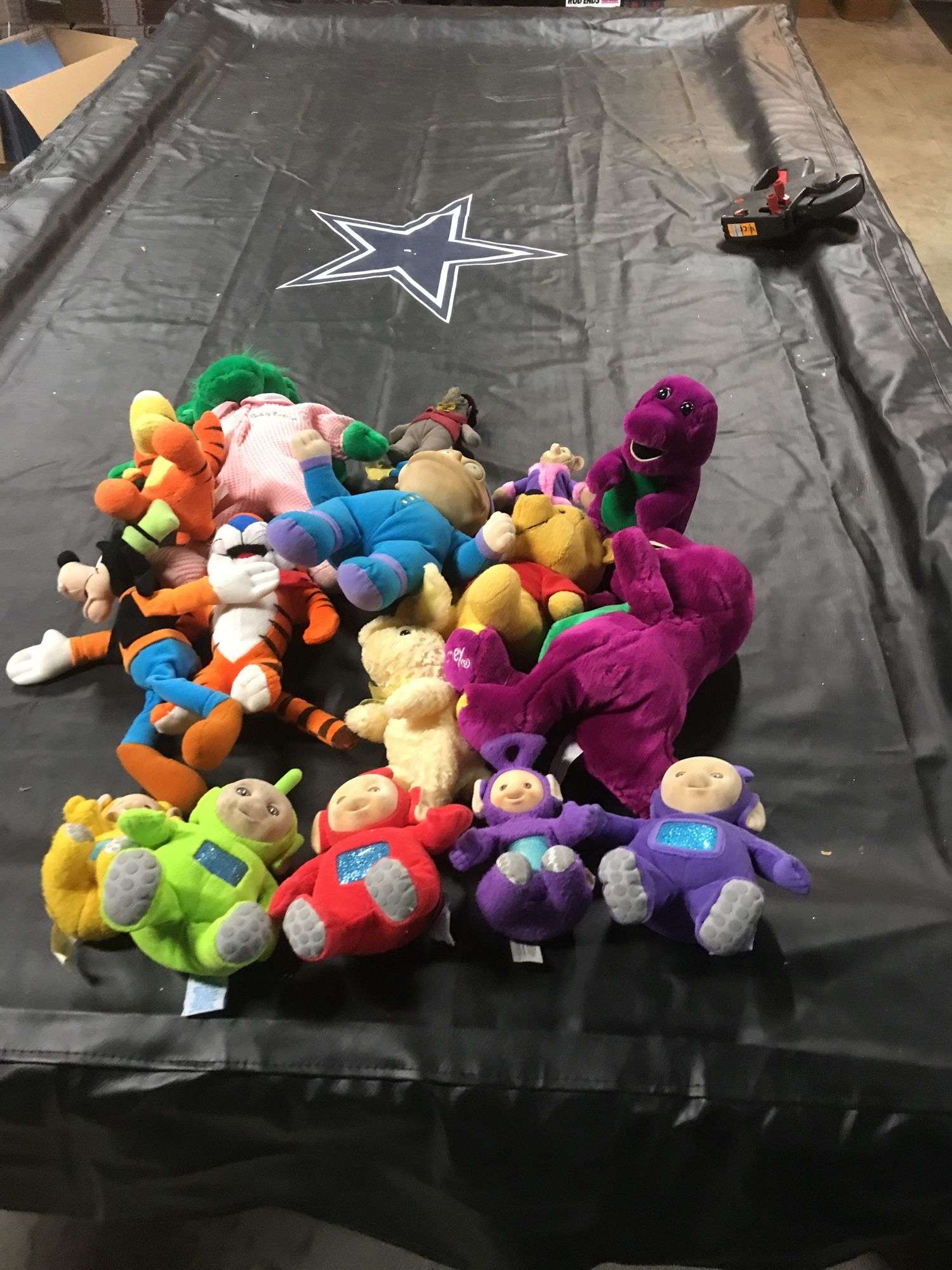 Vintage Plush Toys, Teletubbies, Barney, Goofy, Rugrats - Kaufman ...