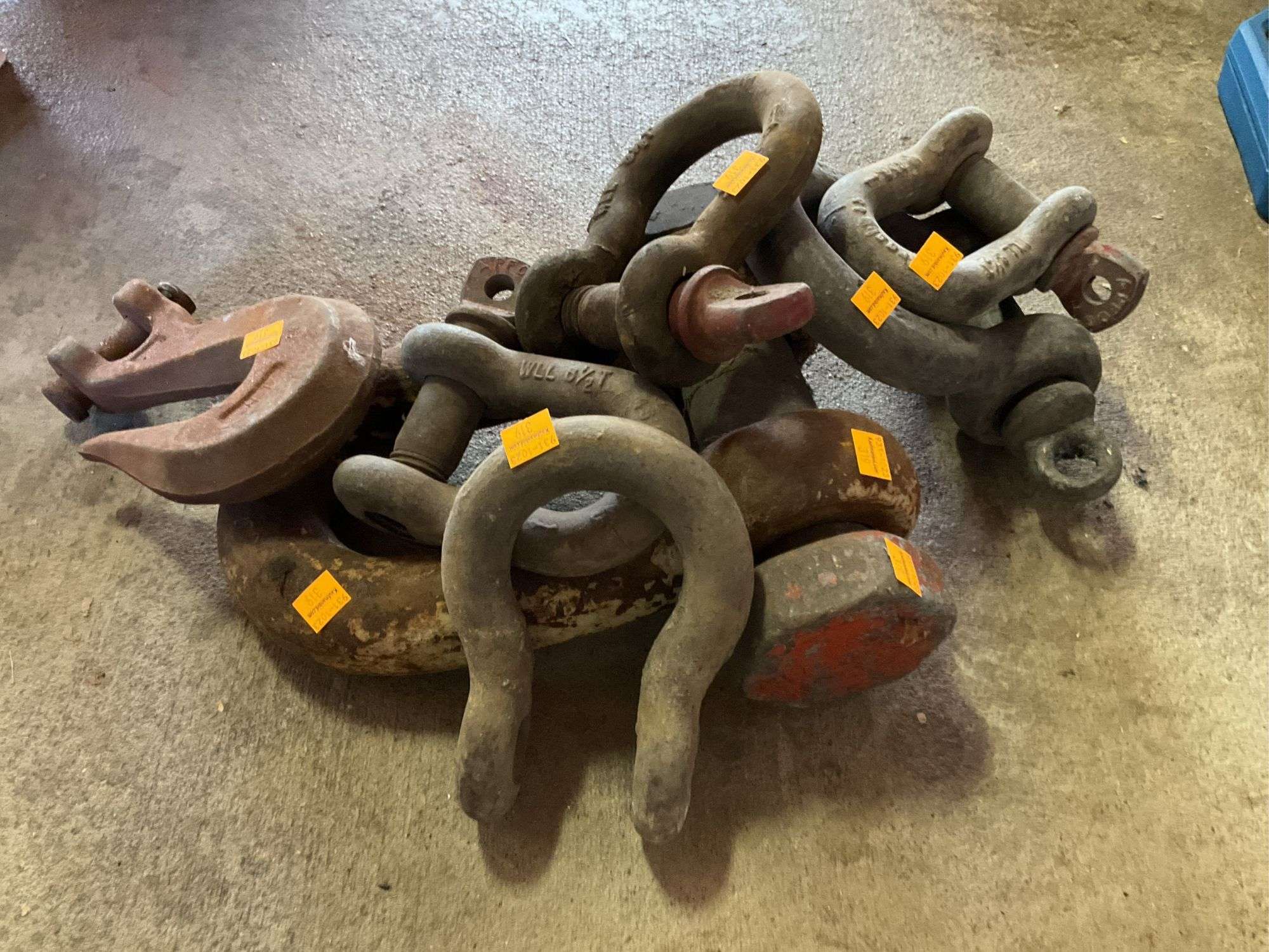Assortment of Clevis Hitches and Hooks - Kaufman Realty & Auctions