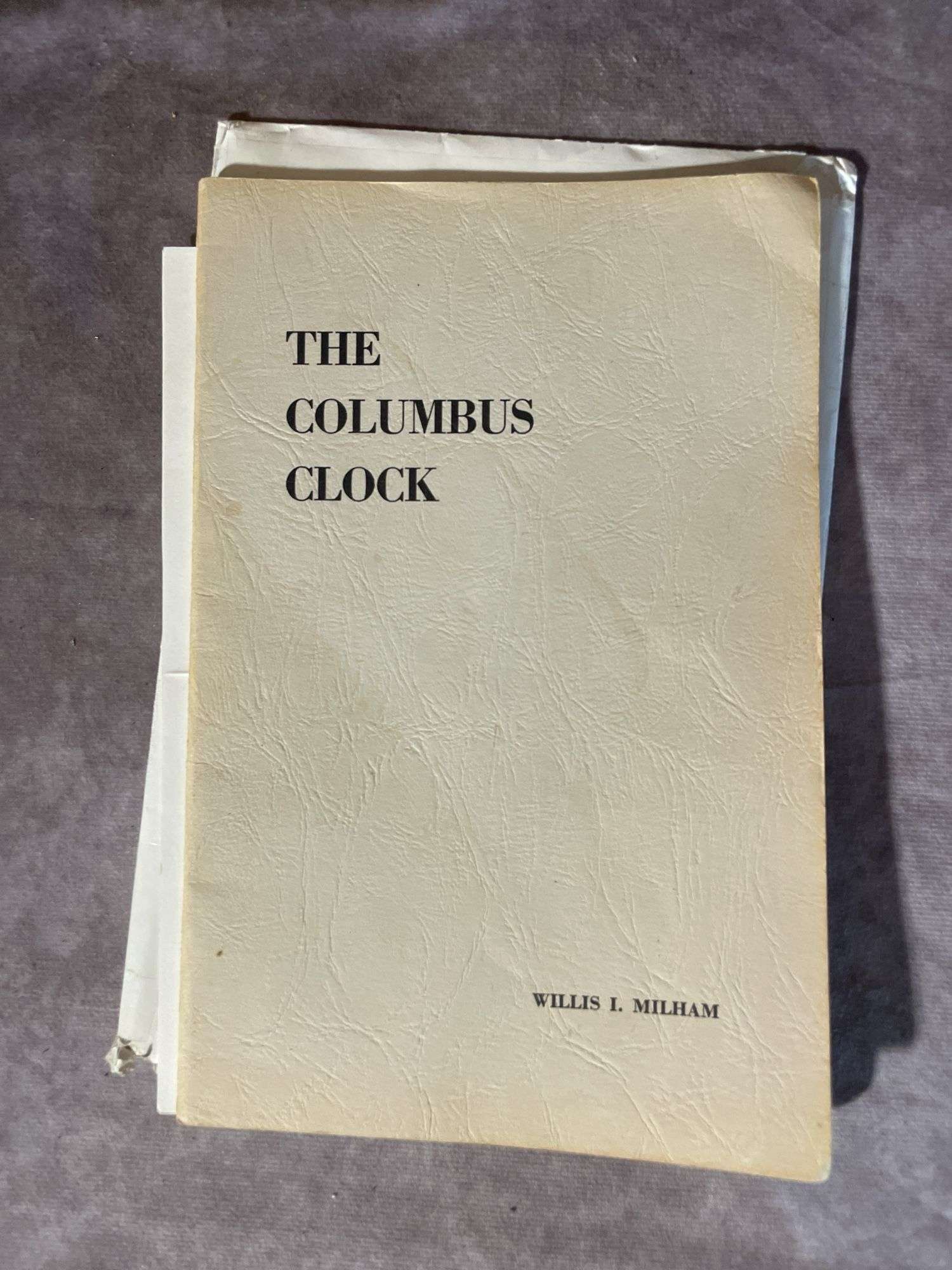 The Christopher Columbus Clock co. Box clock - Kaufman Realty & Auctions