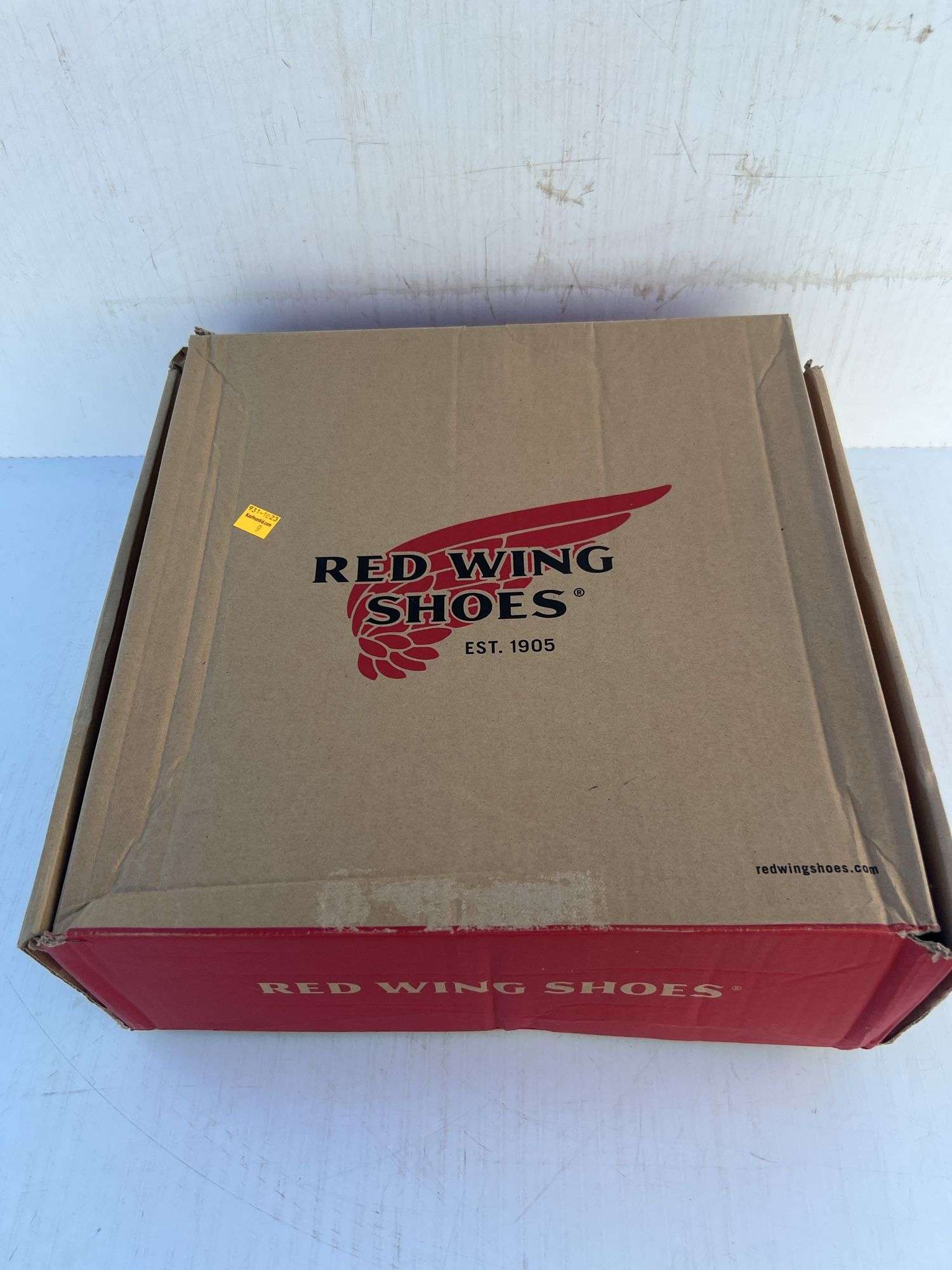 Red Wing Waterproof Size 7 Men’s Work boots - Kaufman Realty & Auctions