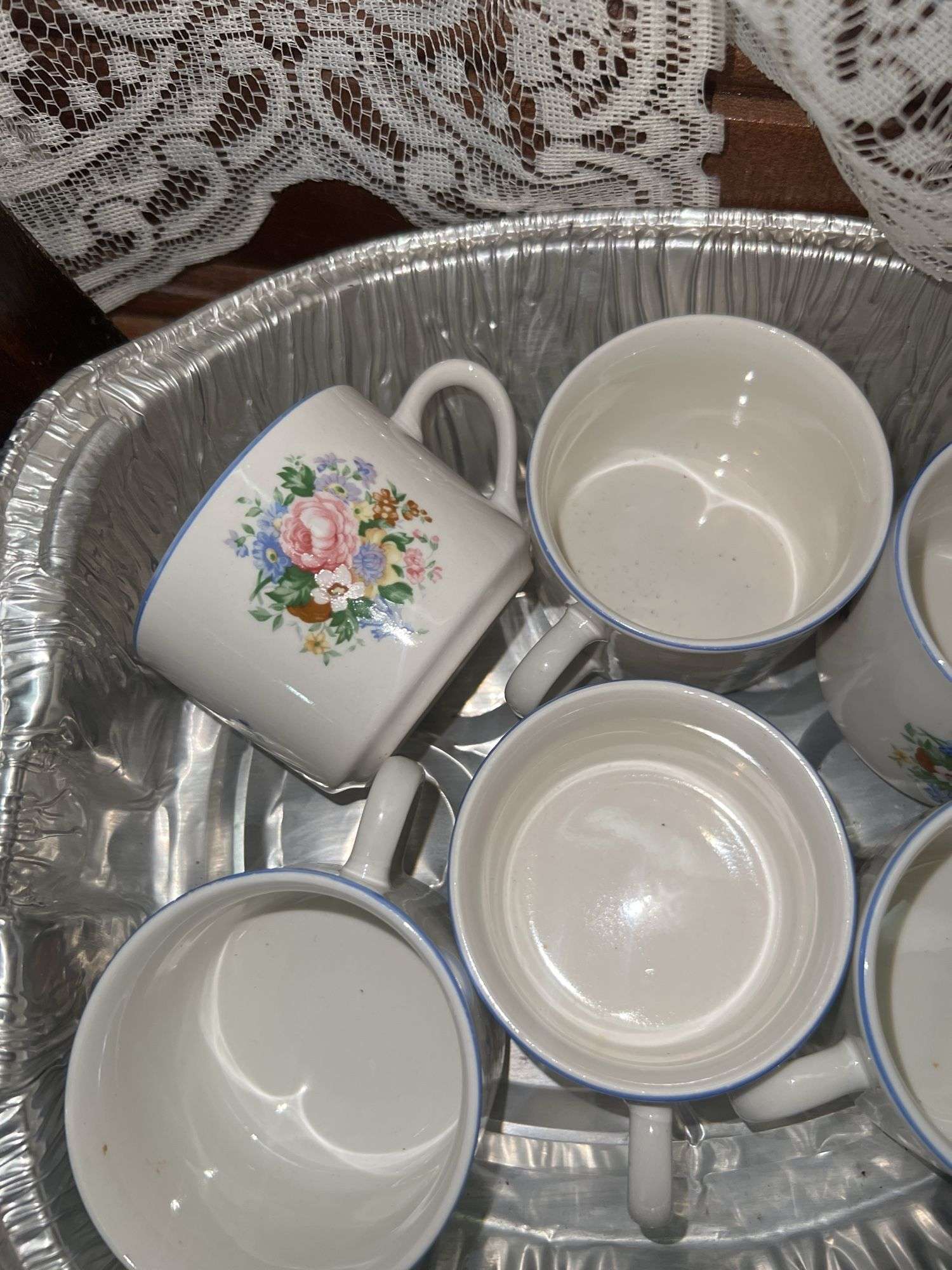 Assortment of Porcelain Mugs - Kaufman Realty & Auctions
