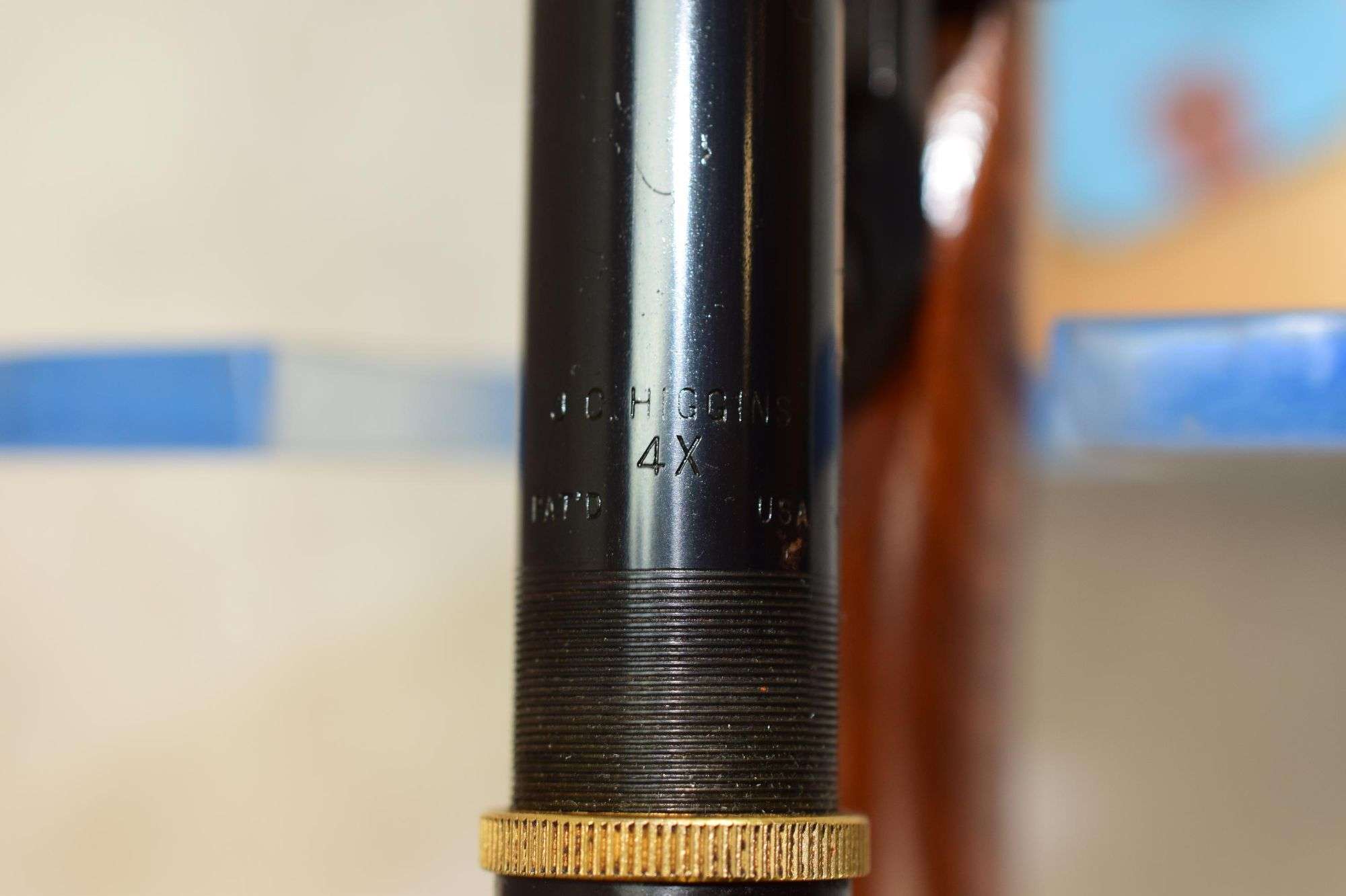 JC Higgins Mod 42 DLM Cal .22 Mag Matching JC Higgins Scope - Kaufman ...