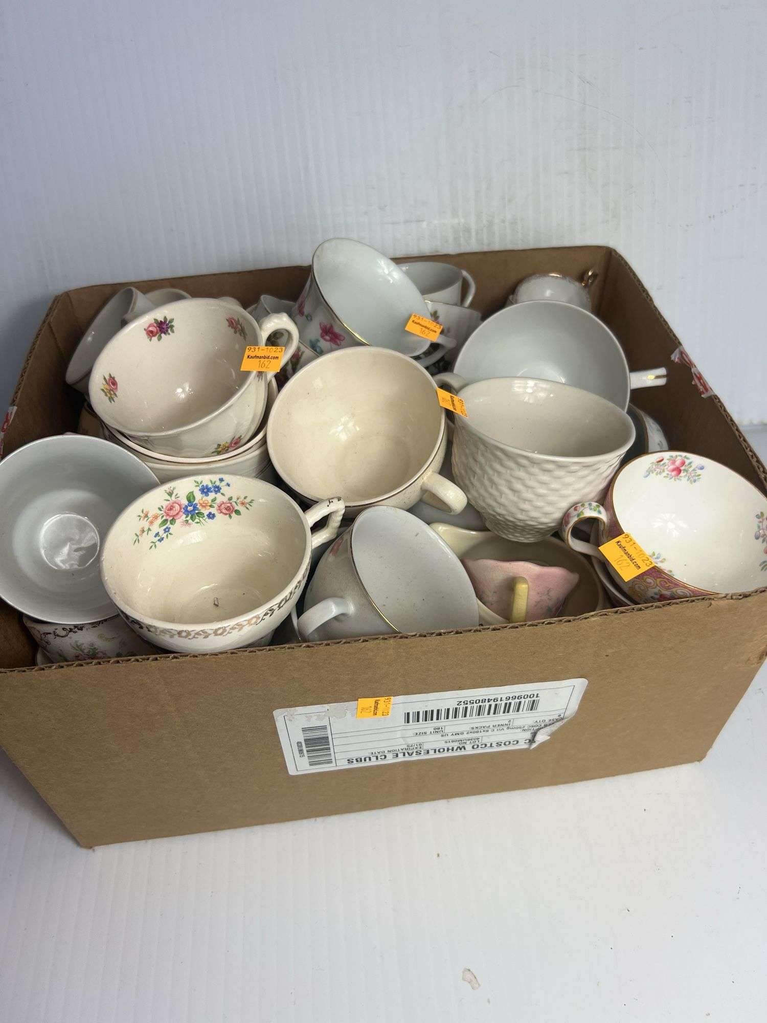 Assortment of Chinaware Mugs - Kaufman Realty & Auctions