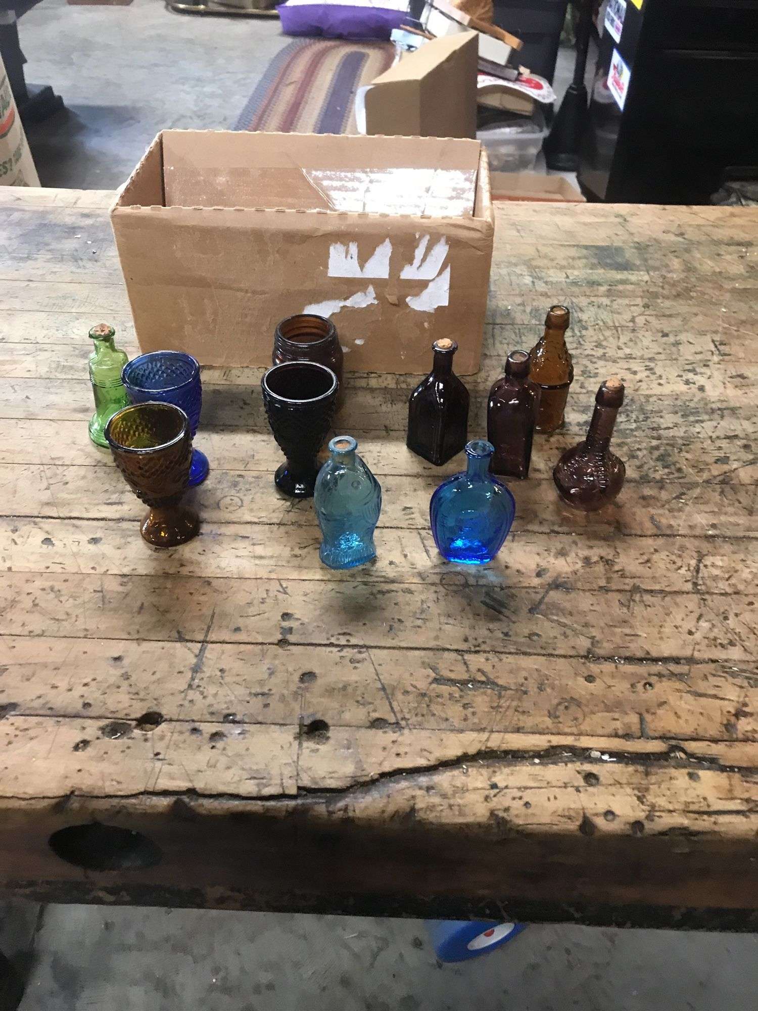 Old Miniature Glassware - Kaufman Realty & Auctions