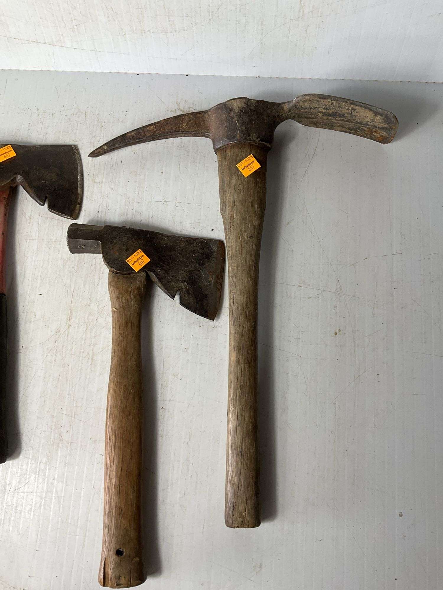 Sledge Hammer, Mattock, 2 Hatches - Kaufman Realty & Auctions