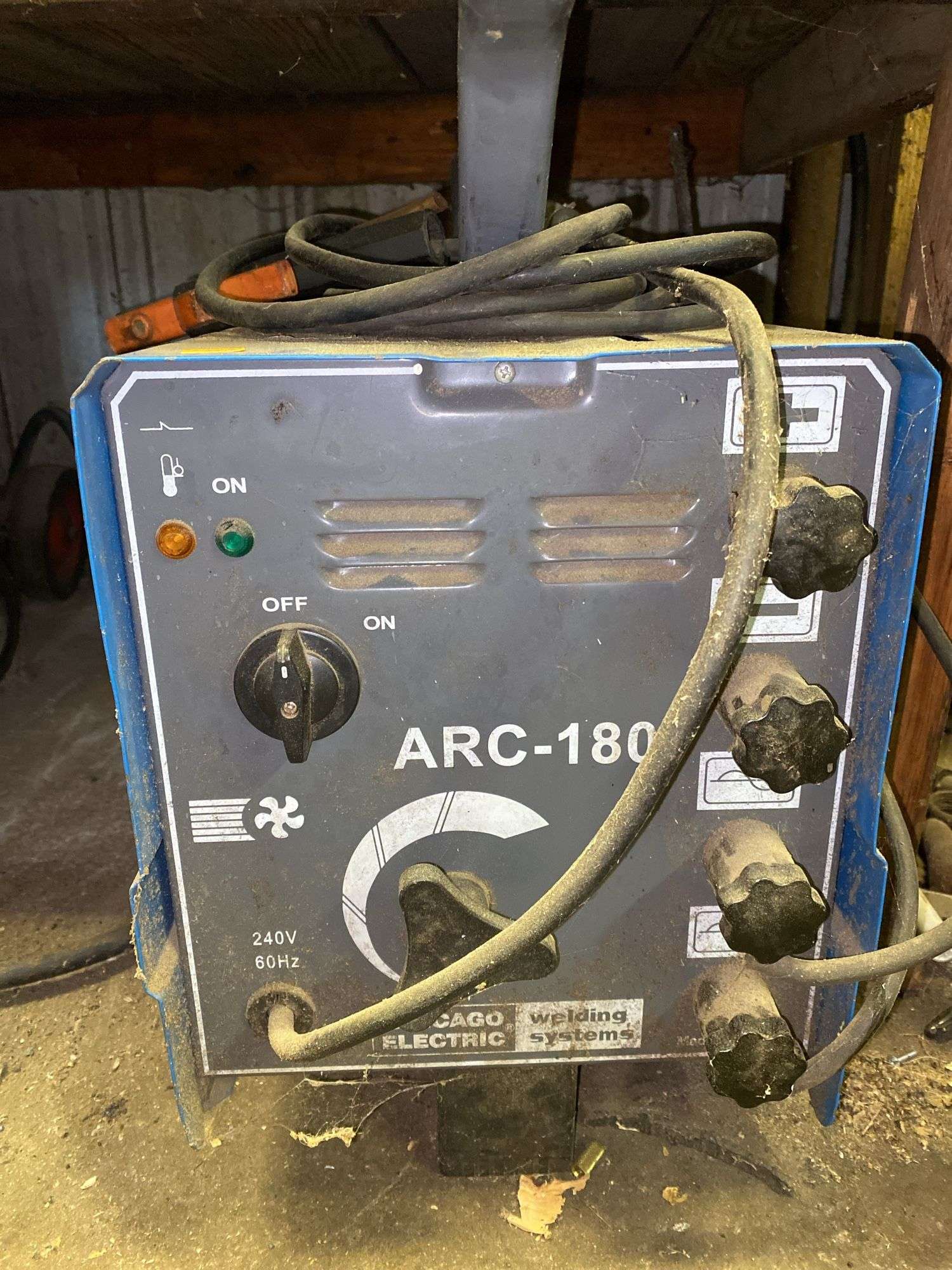 Chicago Electric Arc-180 Welder - Kaufman Realty & Auctions