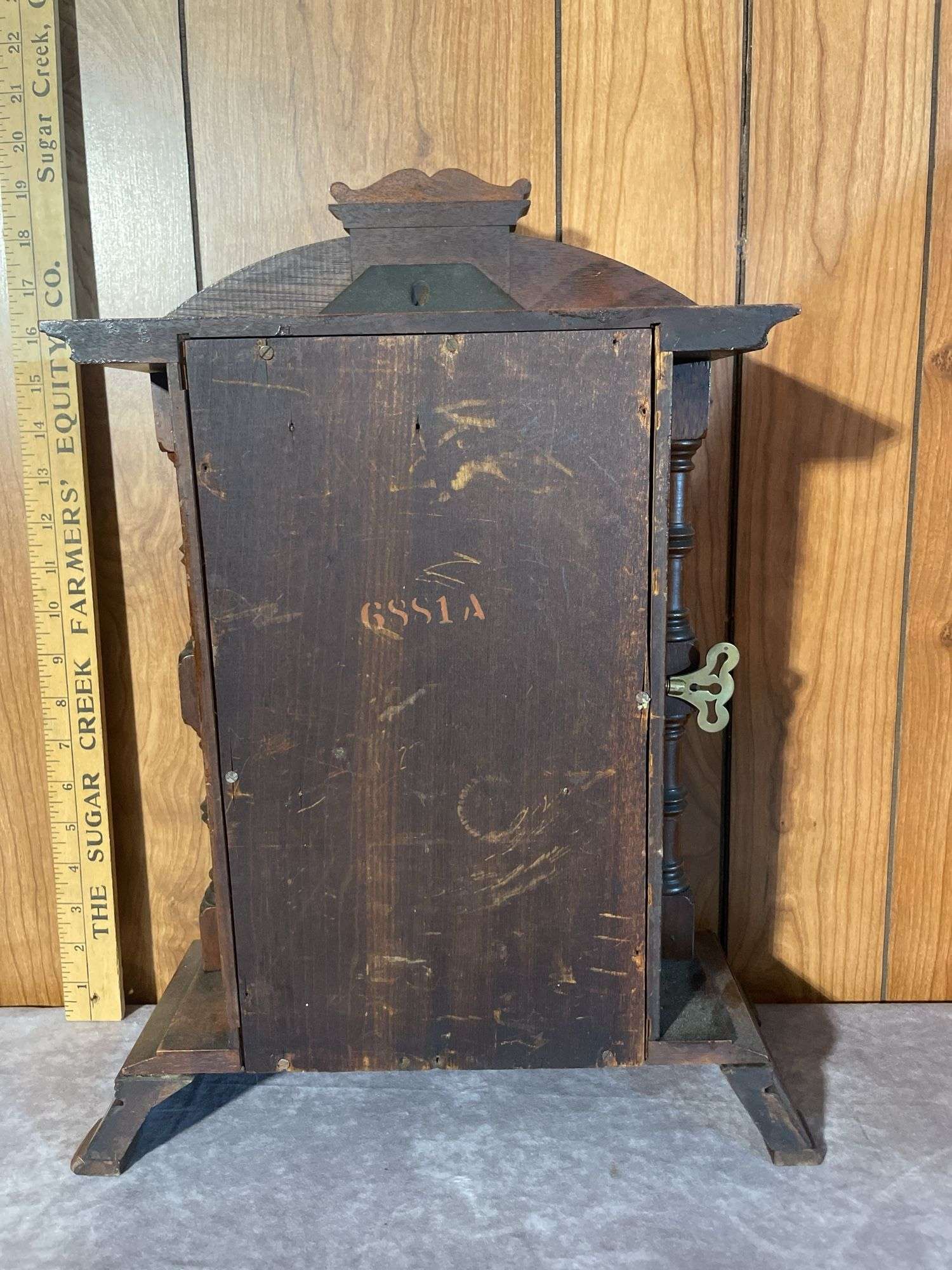 Seth Thomas 8-day walnut mantel clock - Circ 1880 - Kaufman Realty ...