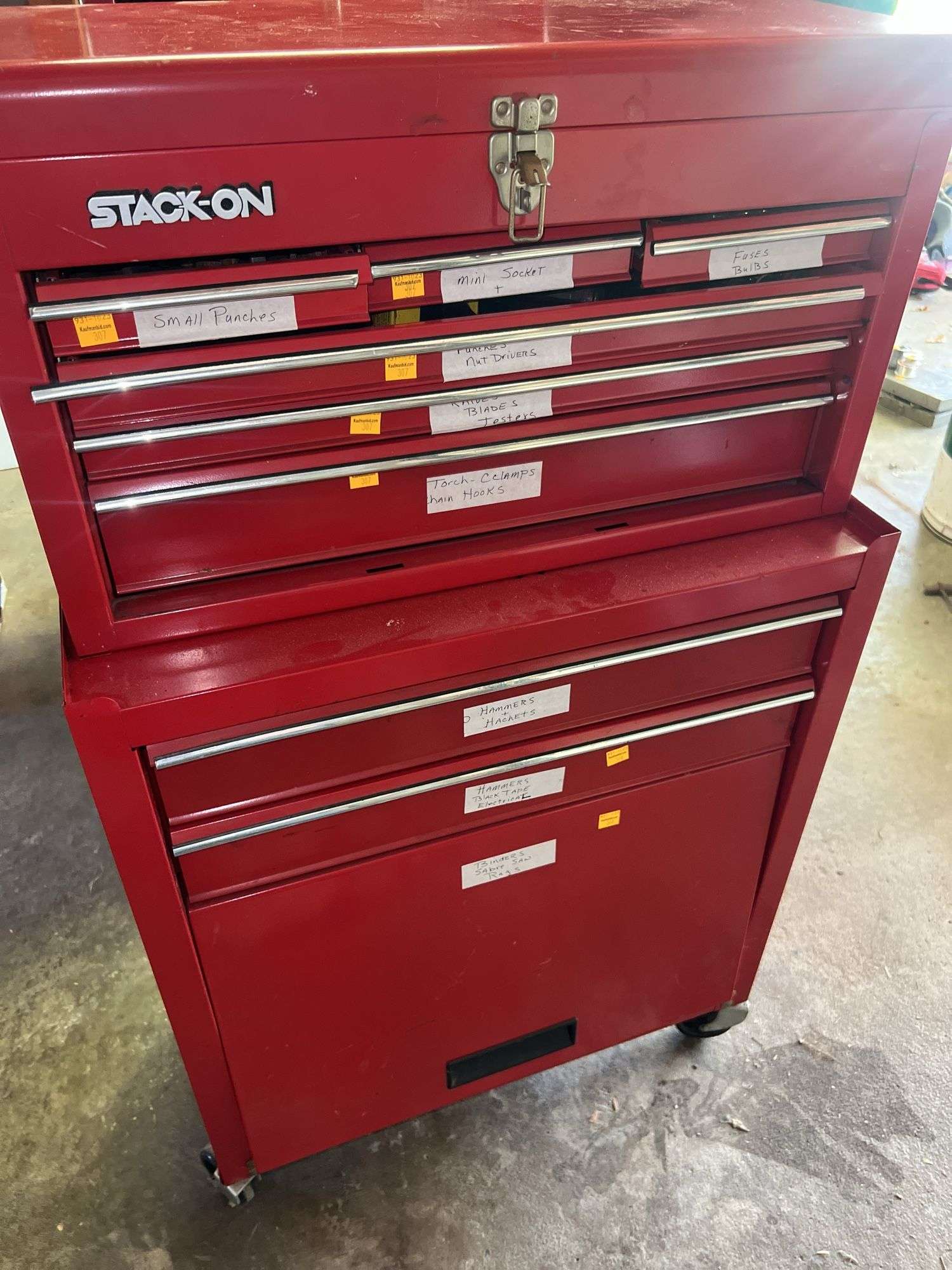 Stack-On Toolbox - Kaufman Realty & Auctions