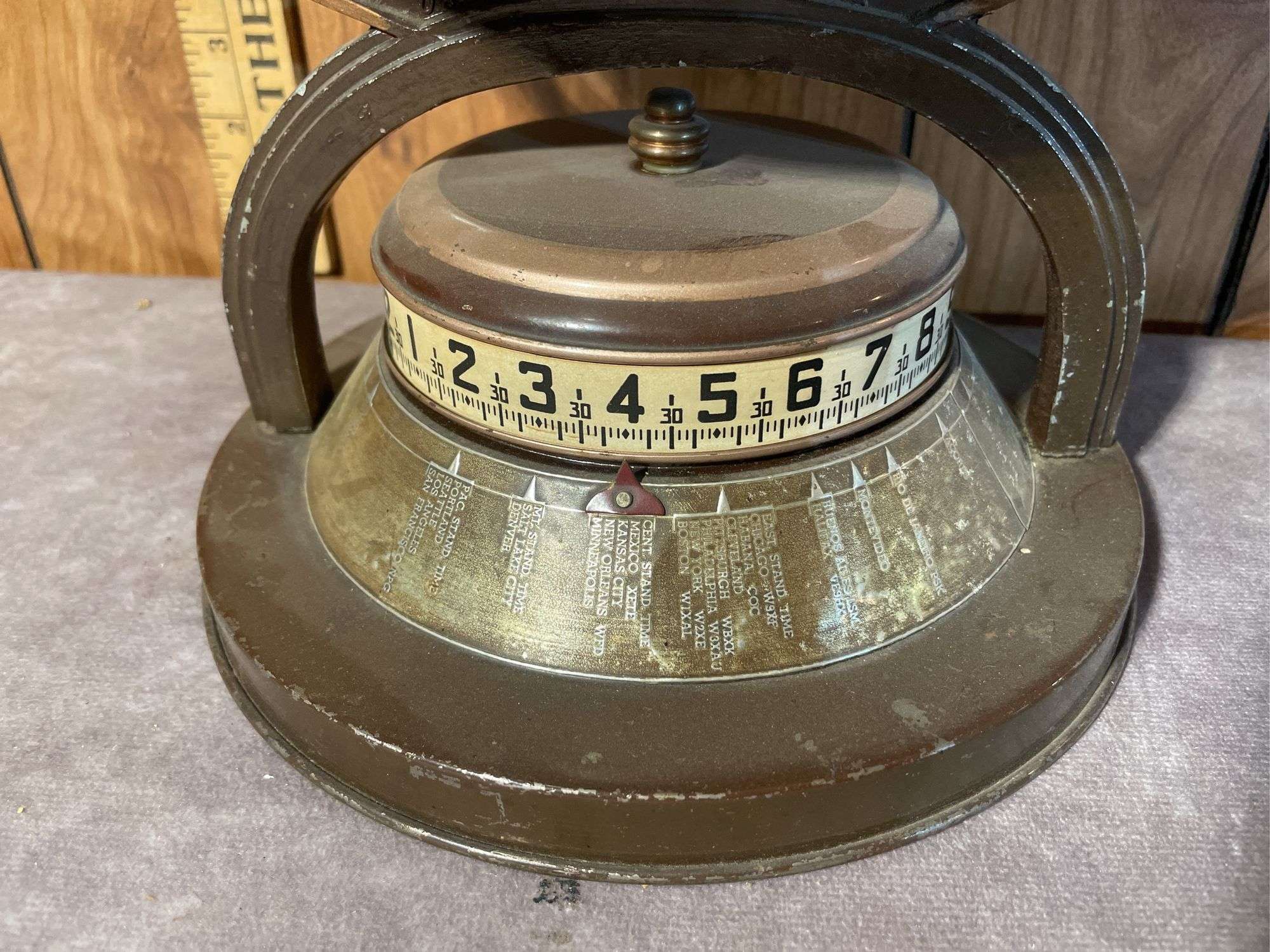 Replogle 10 in. Standard globe clock - Kaufman Realty & Auctions