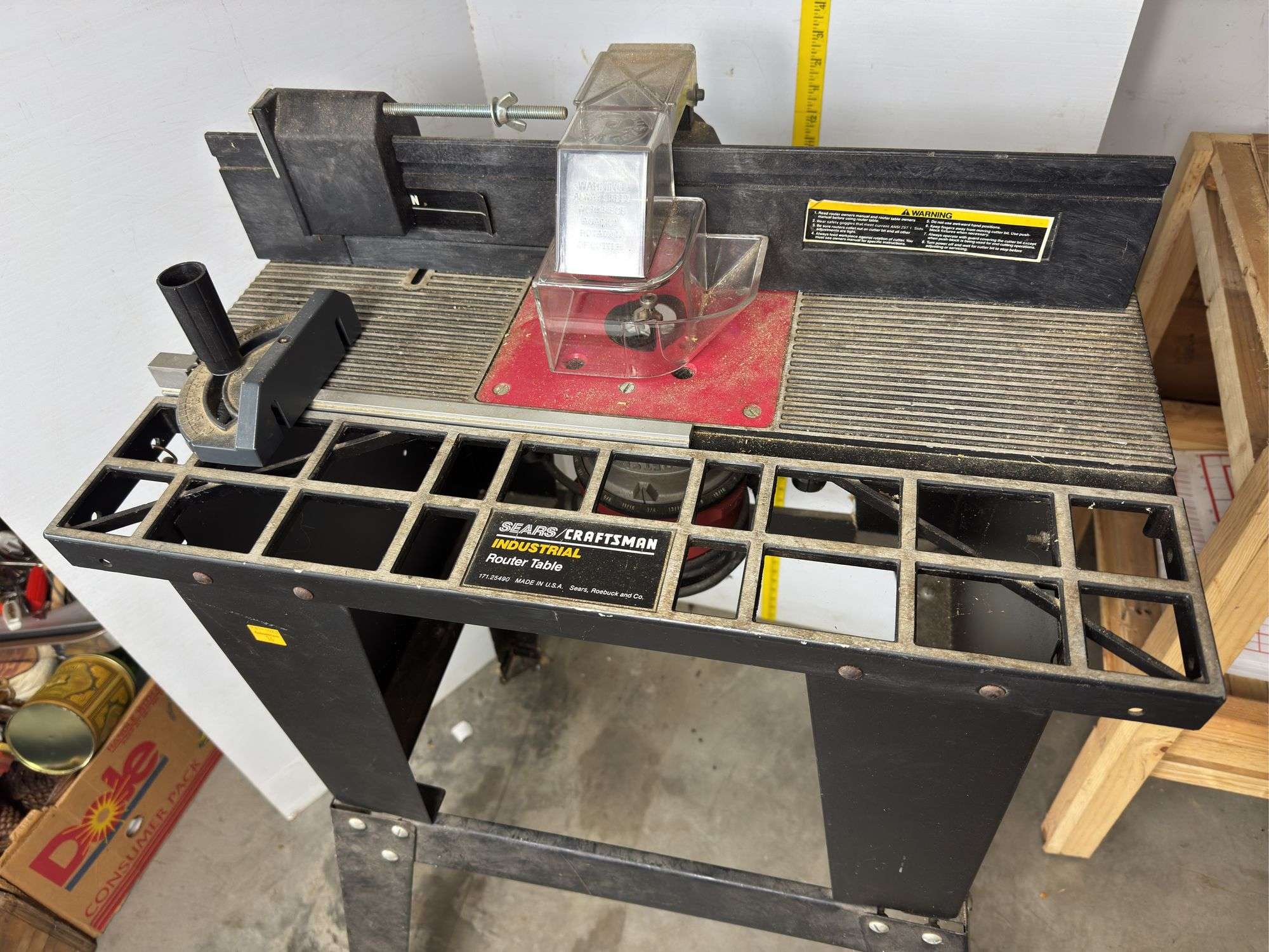 Craftsman Industrial Router Table - Kaufman Realty & Auctions