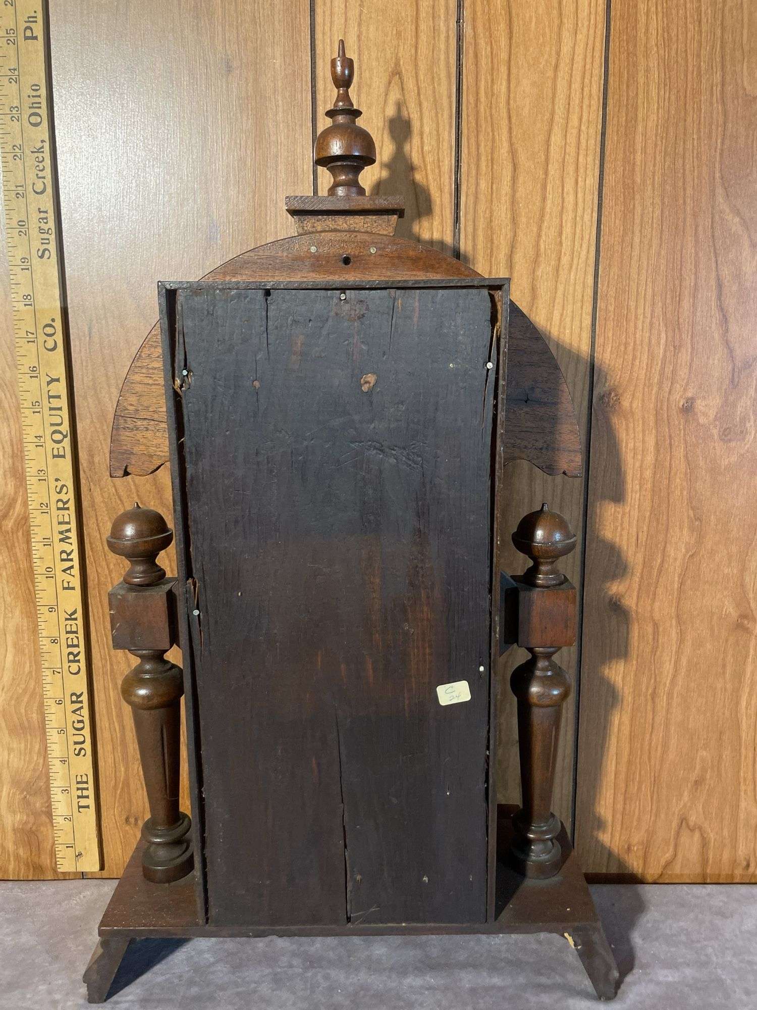 Ingraham 8-day walnut mantel clock - Circ 1875 - Kaufman Realty & Auctions