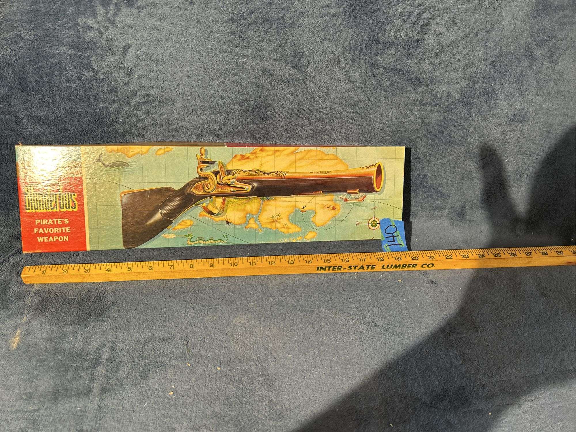 VINTAGE PYRO BLUNDERBUS PIRATES FAVORITE WEAPON PLASTIC HOBBY CRAFT KIT ...