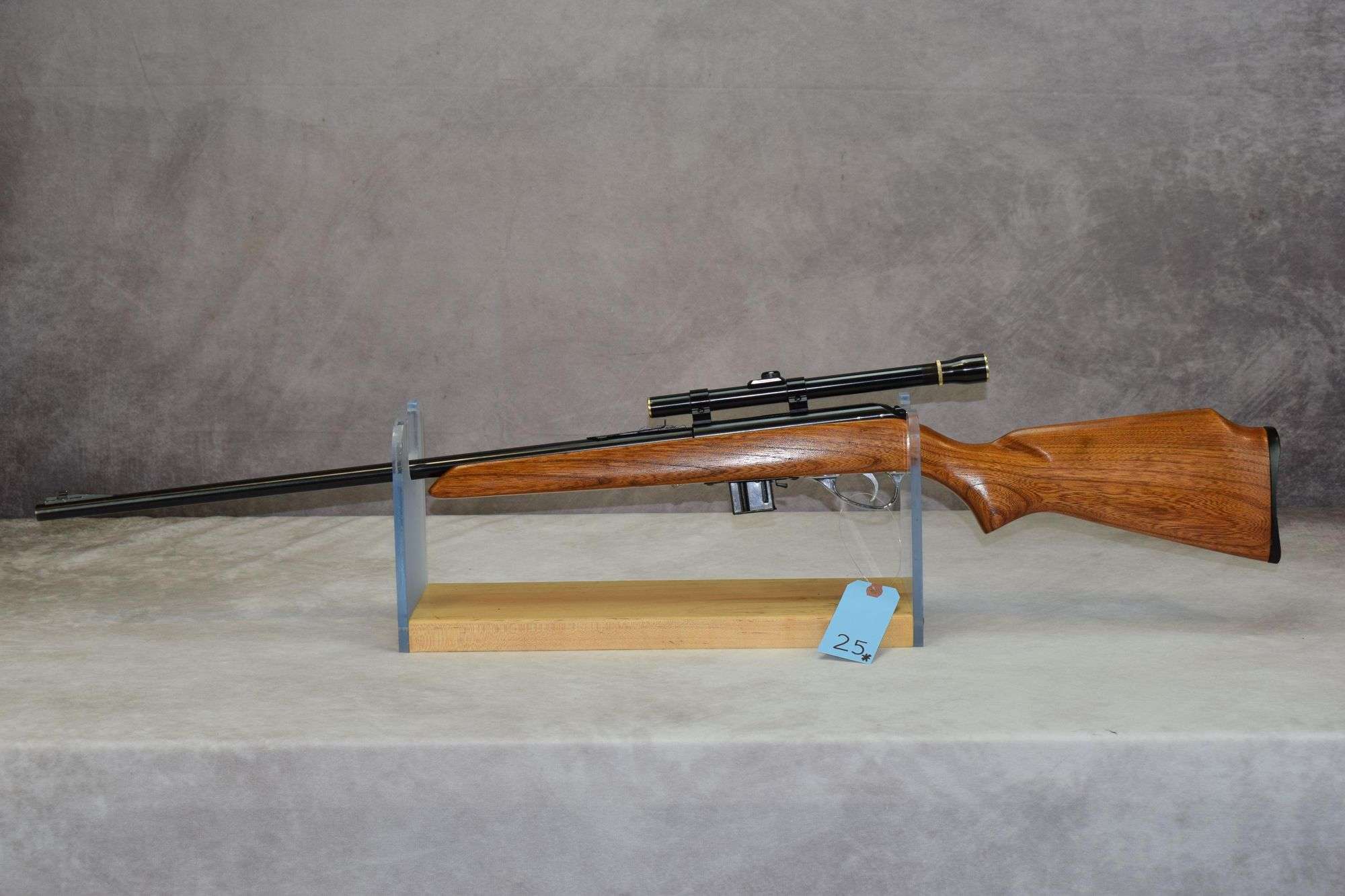 JC Higgins Mod 42 DLM Cal .22 Mag Matching JC Higgins Scope - Kaufman ...