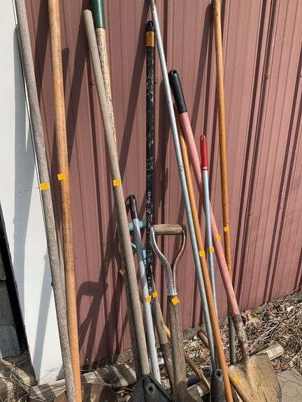 Assortment of Long Handled Tools - Kaufman Realty & Auctions