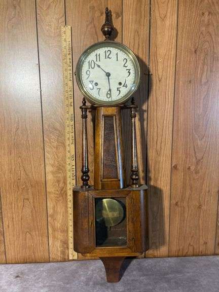 Ingraham wall clock - Kaufman Realty & Auctions