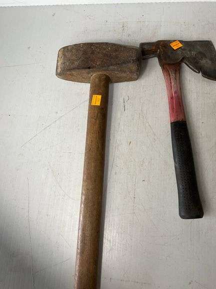 Sledge Hammer, Mattock, 2 Hatches - Kaufman Realty & Auctions