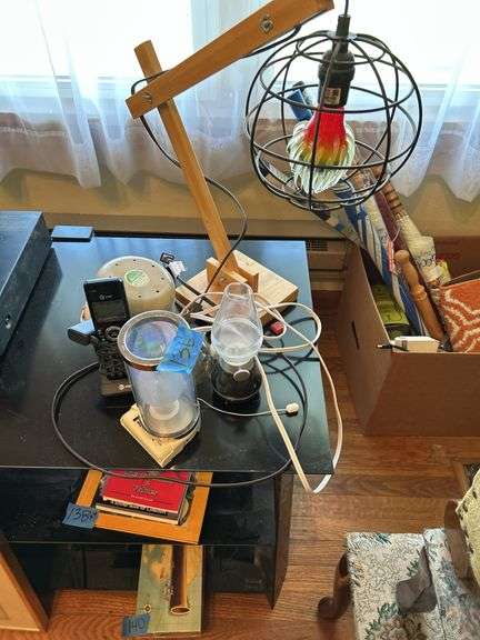 LAMPS, PHONE AND SKEEP SOUND - Kaufman Realty & Auctions