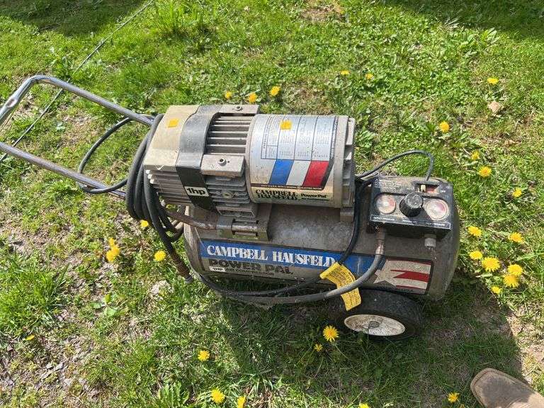 Campbell Hausfield Power Pal Air Compressor - Kaufman Realty & Auctions