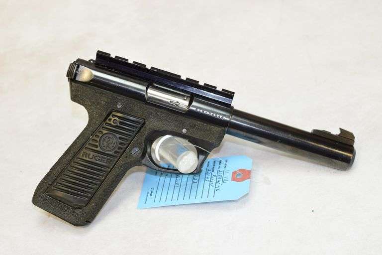 Ruger Mod 22/45 Cal .22 LR - Kaufman Realty & Auctions