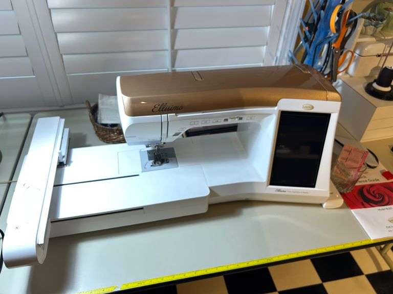 Baby Lock Ellisimo Sewing and Embroidery Machine - Kaufman Realty ...