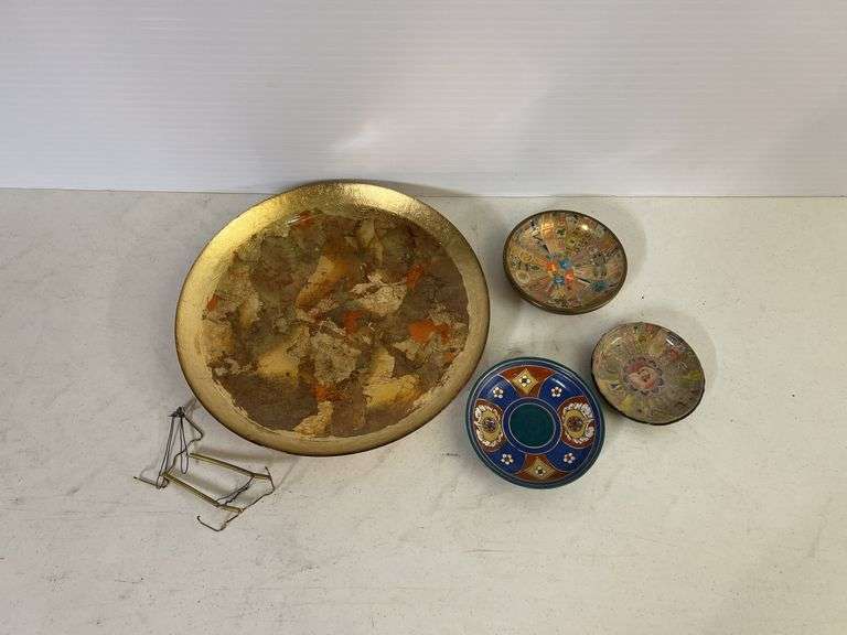 Large plate-14.5", cigar band art, & other plates - Kaufman Realty ...