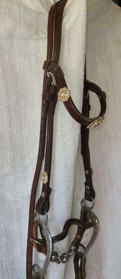(2) Western Training Bridles - Kaufman Realty & Auctions