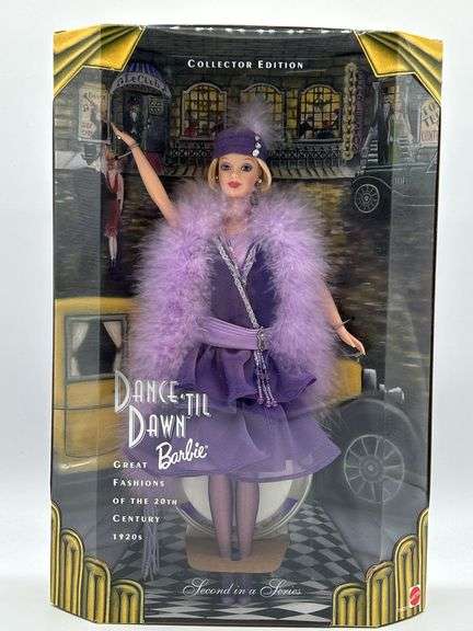 MATTEL BARBIE GREAT FASHIONS OF THE 20TH CENTURY 1920s DANCE 'TIL DAWN ...