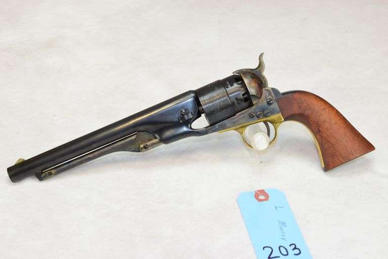 Colt Mod 1860 Army Reproduction Cal .45 - Kaufman Realty & Auctions