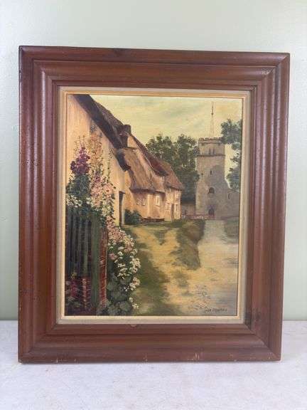 Church House Street /Signed Jean Fitzgerald 23” W 27” H - Kaufman ...