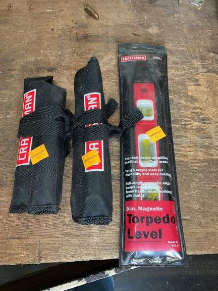 Craftsman Level and Wrenches - Kaufman Realty & Auctions