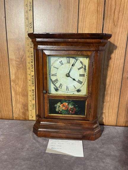 Seth Thomas 8-day rosewood mantel clock - Circ 1874 - Kaufman Realty ...