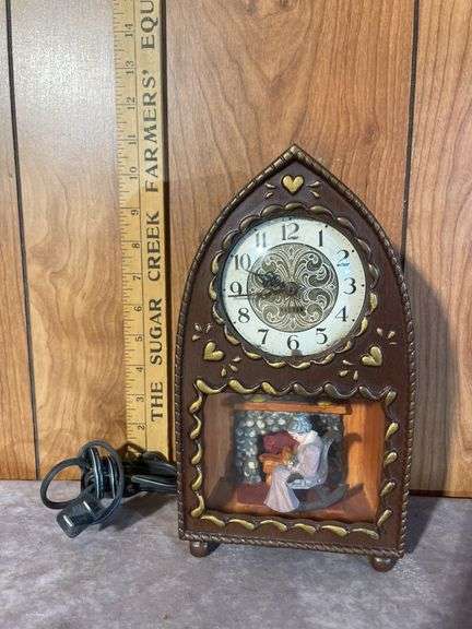 Haddon electric mantel clock - Kaufman Realty & Auctions