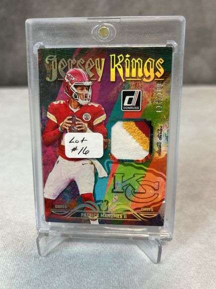 2023 Donruss Patrick Mahomes 3 Color Jersey Kings Serial #’d 18/100- NM ...