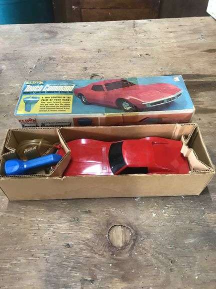 Vintage Eldon Touch Command Corvette Stingray - Kaufman Realty & Auctions