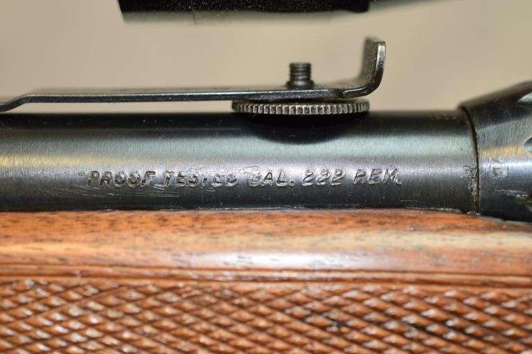 Savage Mod 340 B Cal .222 Rem Bushnell Sportview 3-9x Scope - Kaufman ...