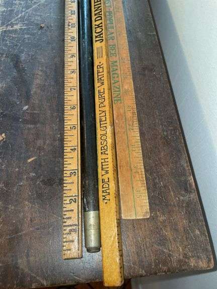 ASSORTED MEASURING STICKS & more - Kaufman Realty & Auctions