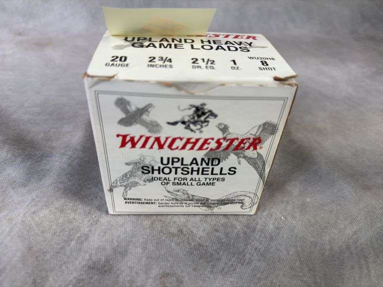 Winchester 20 ga Upland heavy game loads 25 rounds - Kaufman Realty ...