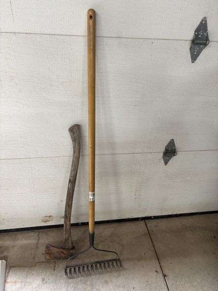 Rake , Axe - Kaufman Realty & Auctions