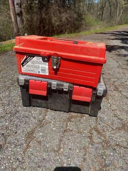 (2) Toolboxes w/ Contents - Kaufman Realty & Auctions