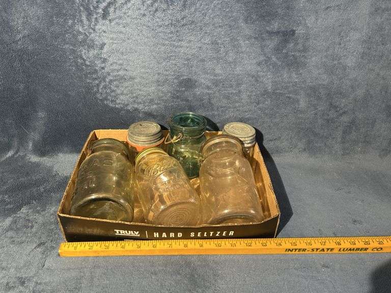 VINTAGE CANNING JARS - Kaufman Realty & Auctions