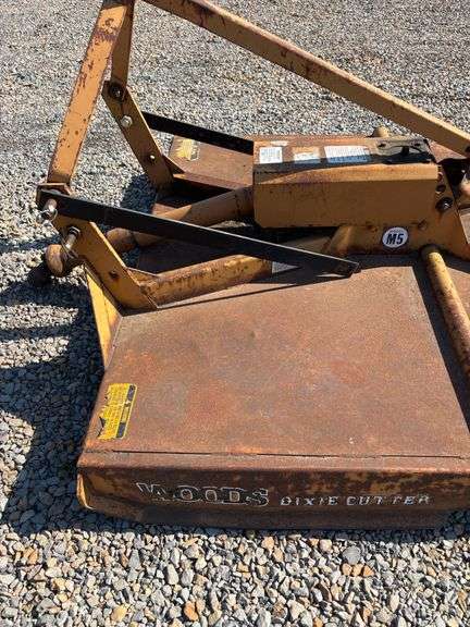 Woods Dixie 5’ 3 pt Mower ,Model M5 - Kaufman Realty & Auctions