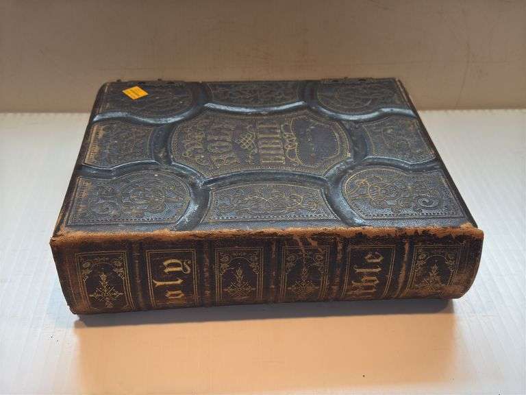 1872 Holy Bible - Kaufman Realty & Auctions