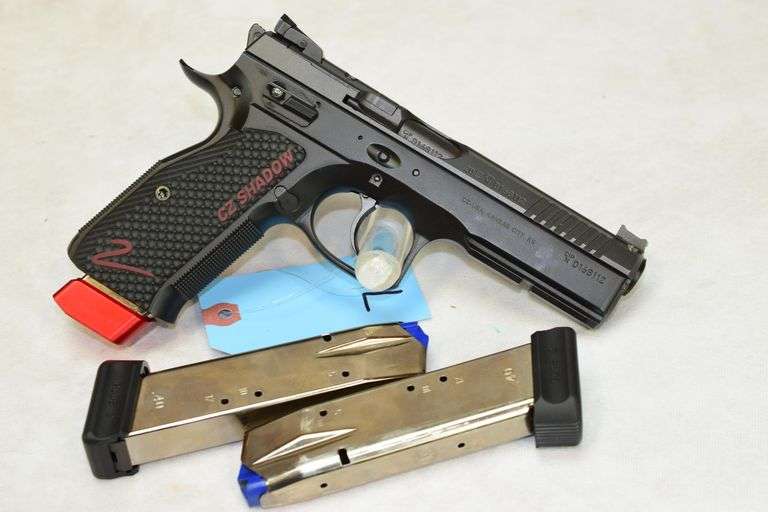 CZ Mod Shadow 2 Cal 9mm 3 Mags - Kaufman Realty & Auctions