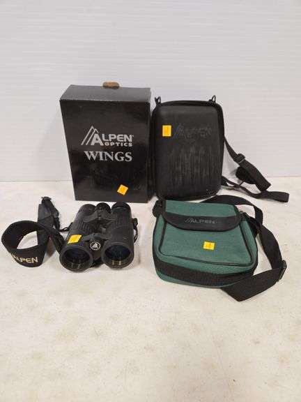 Alpen 8x42 Binoculars w/ Soft Case, Hard Case & Original box - Kaufman ...