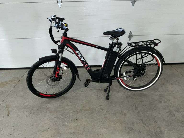 Fly-11, E Bike, New, 500 watt motor, 52 volt, 28 amp, w/ charger ...