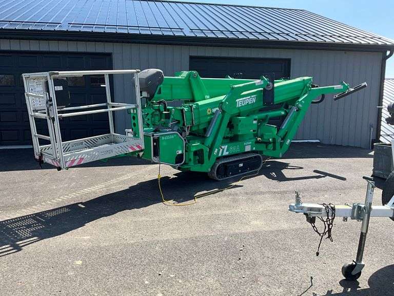 2016 Teupen TL63A, Tracked Boom Lift, 1200 hours, works good - Kaufman ...