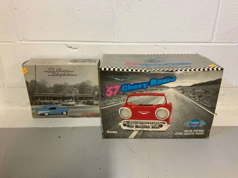 57 Chevy Radio, 57 Chevy Telephone - Kaufman Realty & Auctions