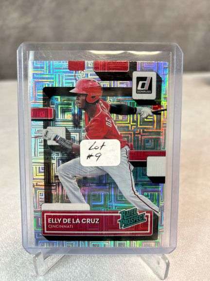 2022 Donruss Vector Parallel Elly De La Cruz Pre Rookie Card- Mint ...